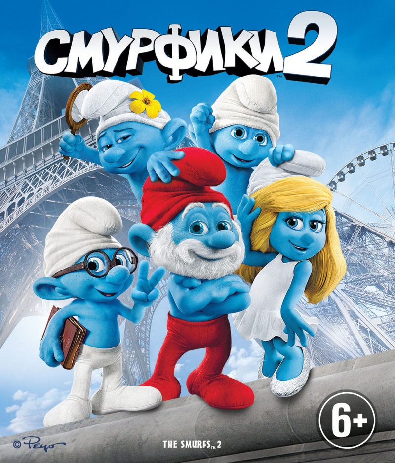 The Smurfs 2/Смурфики 2 (Blu-ray, 2013) Multilingual, NEW & SEALED ...